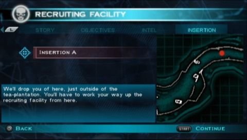 Screenshot of Tom Clancy's Ghost Recon: Predator (PSP, 2010) - MobyGames