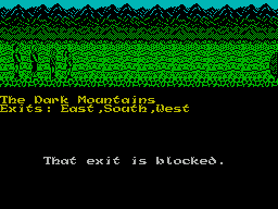 Screenshot of Mindstone (ZX Spectrum, 1986) - MobyGames