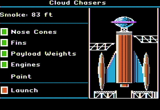 Screenshot of Rocket Factory (Apple II, 1992) - MobyGames