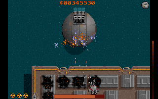 Screenshot of Raptor: Call of the Shadows (DOS, 1994) - MobyGames