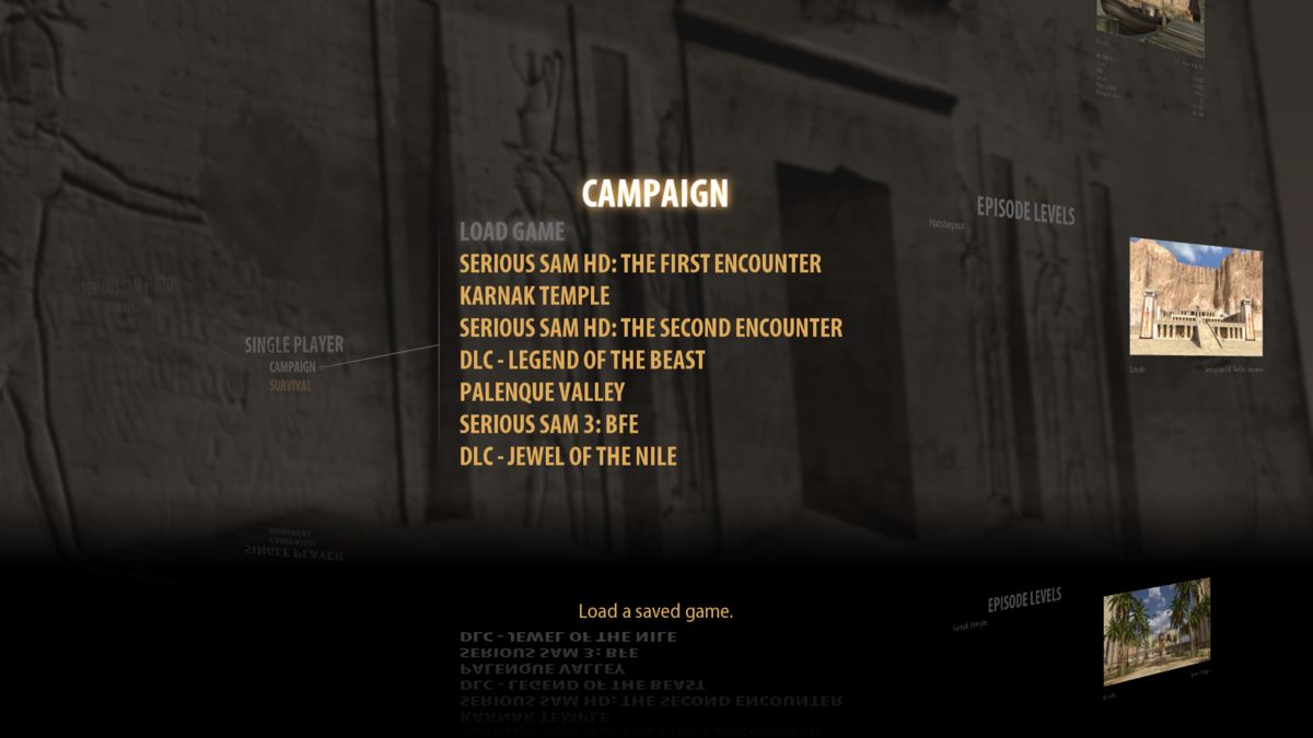 Screenshot of Serious Sam: Fusion 2017 (Windows, 2017) - MobyGames