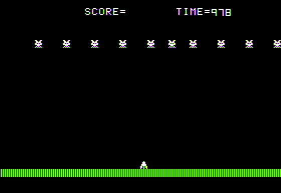 Screenshot of Alivader (Apple II, 1980) - MobyGames