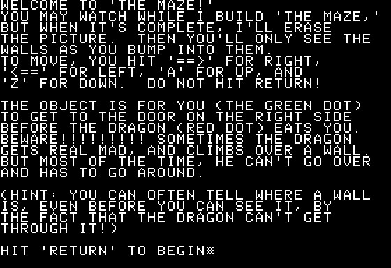 Screenshot of Android Invasion (Apple II, 1985) - MobyGames