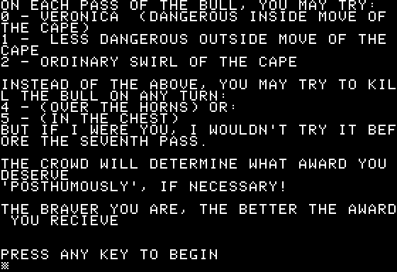 Screenshot of BASIC Computer Games (Apple II, 1978) - MobyGames Screenshot of BASIC Computer Games (Apple II, 1978) - MobyGames