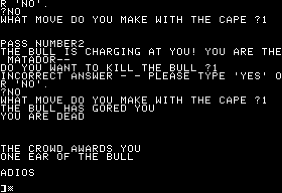 Screenshot of BASIC Computer Games (Apple II, 1978) - MobyGames Screenshot of BASIC Computer Games (Apple II, 1978) - MobyGames