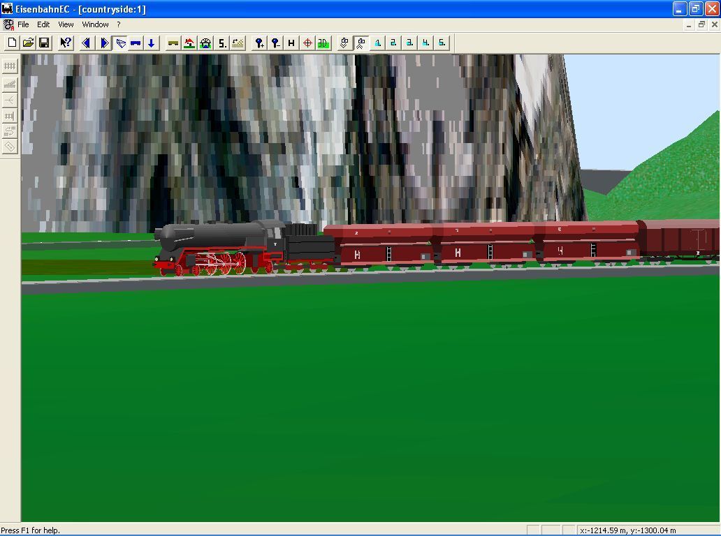 Screenshot of Virtual Railroad (Windows, 2000) - MobyGames