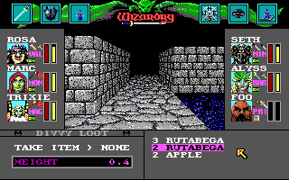 Screenshot of Wizardry: Bane of the Cosmic Forge (DOS, 1990) - MobyGames