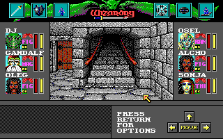 Screenshot of Wizardry: Bane of the Cosmic Forge (DOS, 1990) - MobyGames