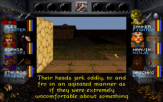 Screenshot of Wizardry: Crusaders of the Dark Savant (DOS, 1992 ...
