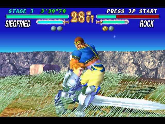 Screenshot of Soul Blade (PlayStation, 1996) - MobyGames